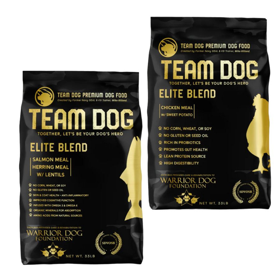Elite Blend Premium Dog Food – Team Dog